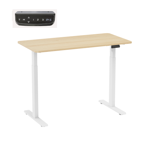 Noble Desk VISCOUNT Series - Rounded Edge Plain Table Top (Indicate Ta