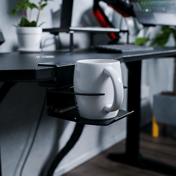 Rotatable Clamp-on Cup Holder